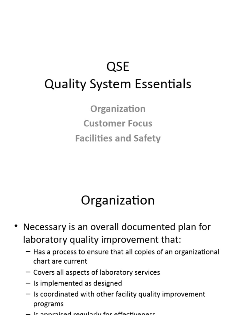 QSE PPT Laurie and Sherrie | PDF | Laboratories | Safety