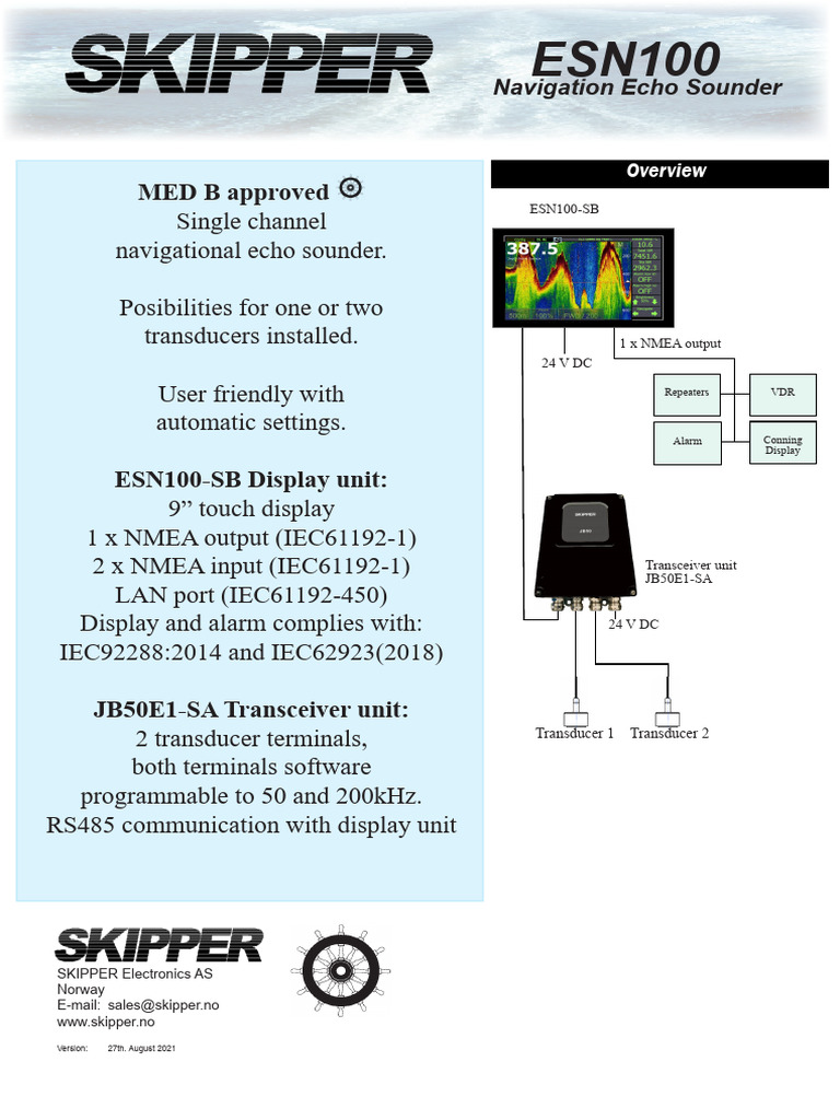 ESN100 Brochure | PDF | Power Supply | Computing