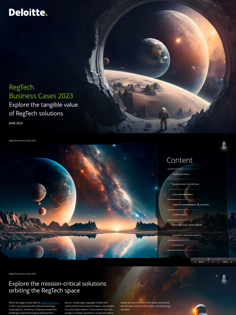Regtech Business Cases - Deloitte | Download Free PDF | Cloud Computing | Artificial Intelligence