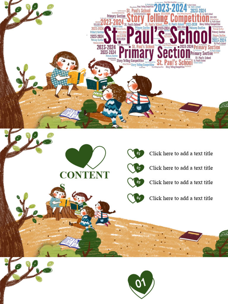 Reading Theme PowerPoint Templates | PDF | Computing