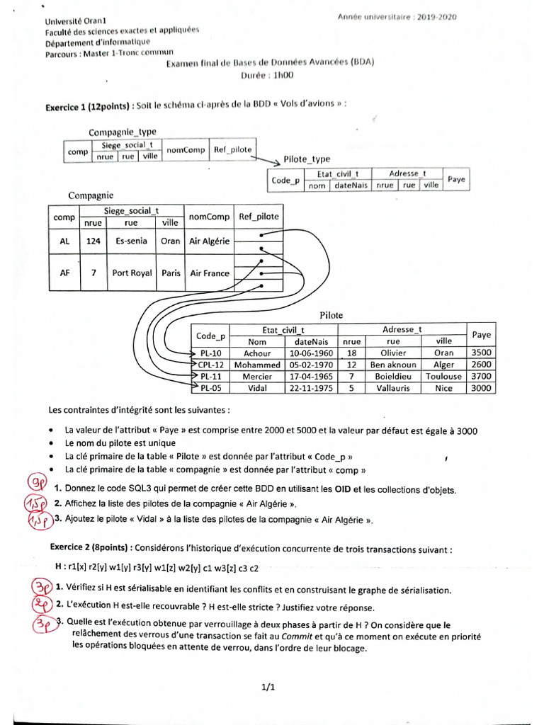 Corrigé Ef Da Pdf