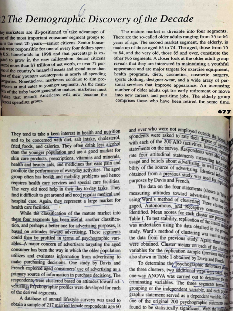 Case 3 Demographic Discovery | Download Free PDF | Market Segmentation ...