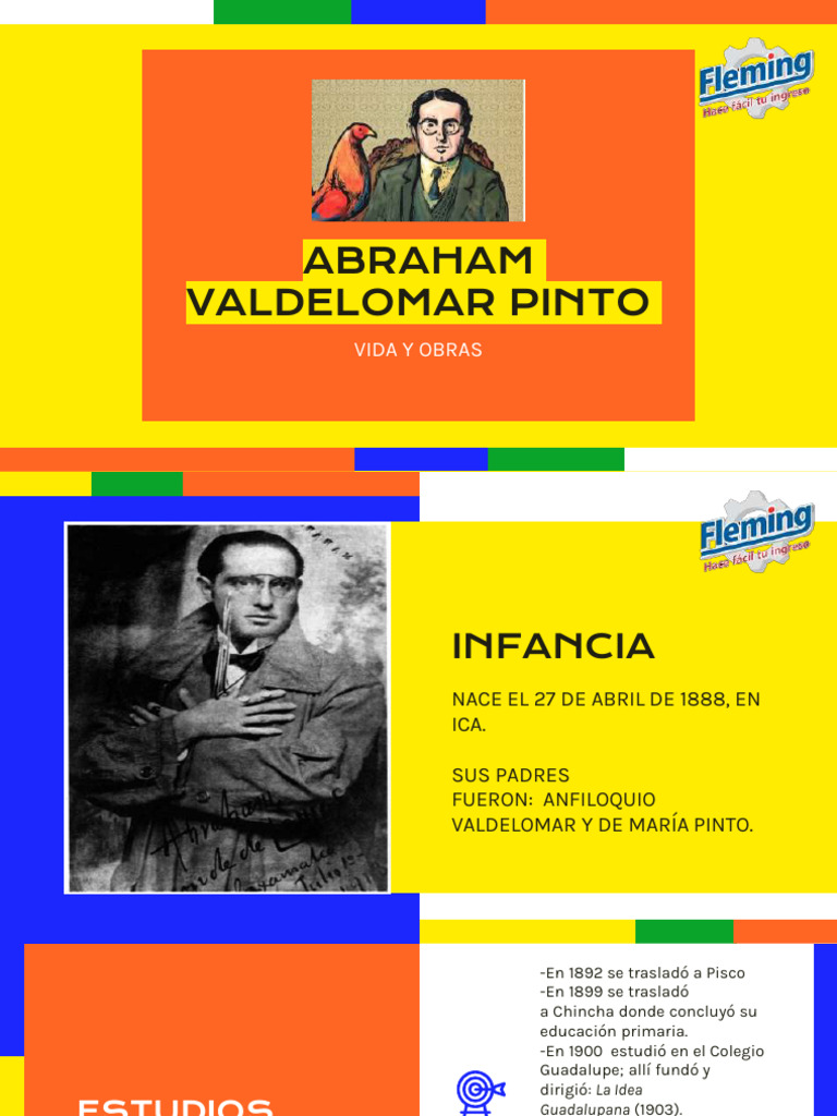 Abraham Valdelomar (Banco I) | PDF