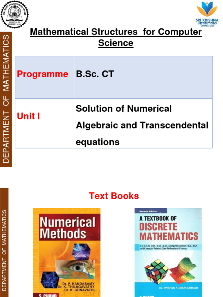 Regula-Falsi Method | PDF | Equations | Numerical Analysis