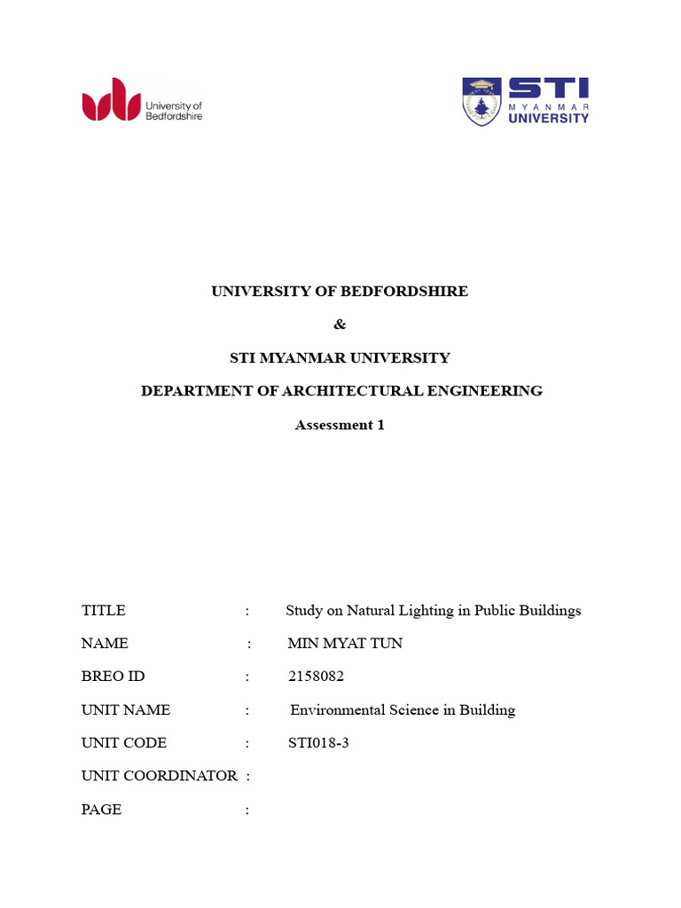 LIGHTING | PDF | Lighting | Window