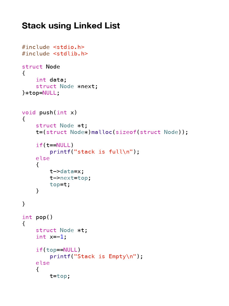 101.+Stack+LL+C | PDF