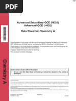 IAL Chemistry Data Booklet | PDF | Sets Of Chemical Elements | Periodic ...