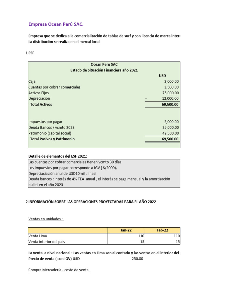 Ejercicio Semana 3 | PDF | Presupuesto | Compartir (Finanzas)