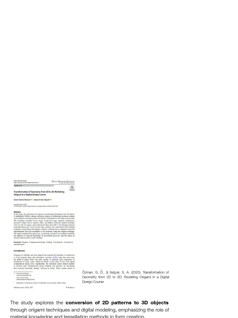 Reading Week 4 | PDF | Origami | Cognitive Science