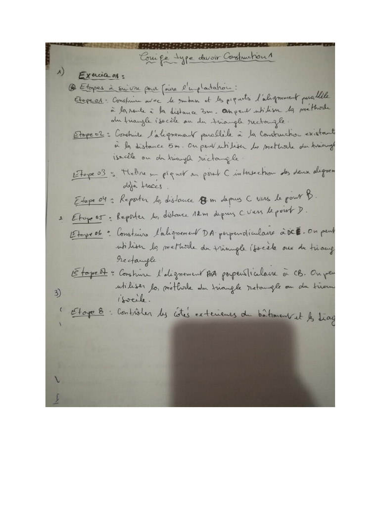 Corrigé du Devoir | PDF