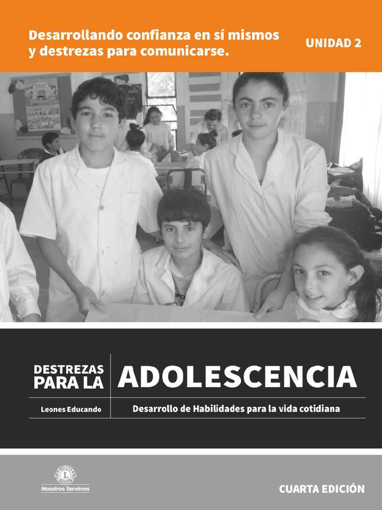 Unidad 2 - Desarrollando Confianza en Si Mismos y Destrezas para ...