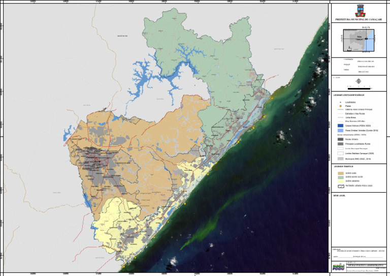 Pddu S Anexo I Mapas 2 | PDF | Geofísica | Geografia