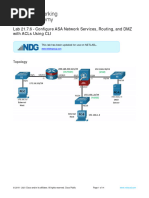 12.6.1 Packet Tracer - Troubleshooting Challenge - Document The Network | PDF | Router ...