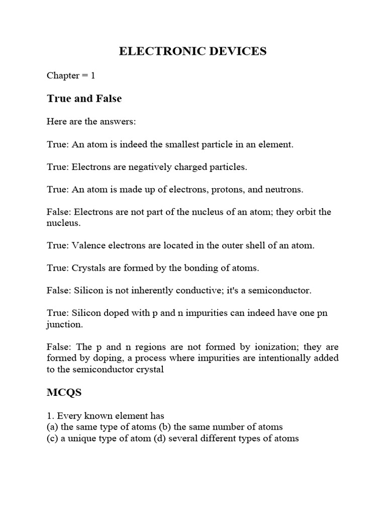 Electronic Devices | PDF | Semiconductors | Doping (Semiconductor)