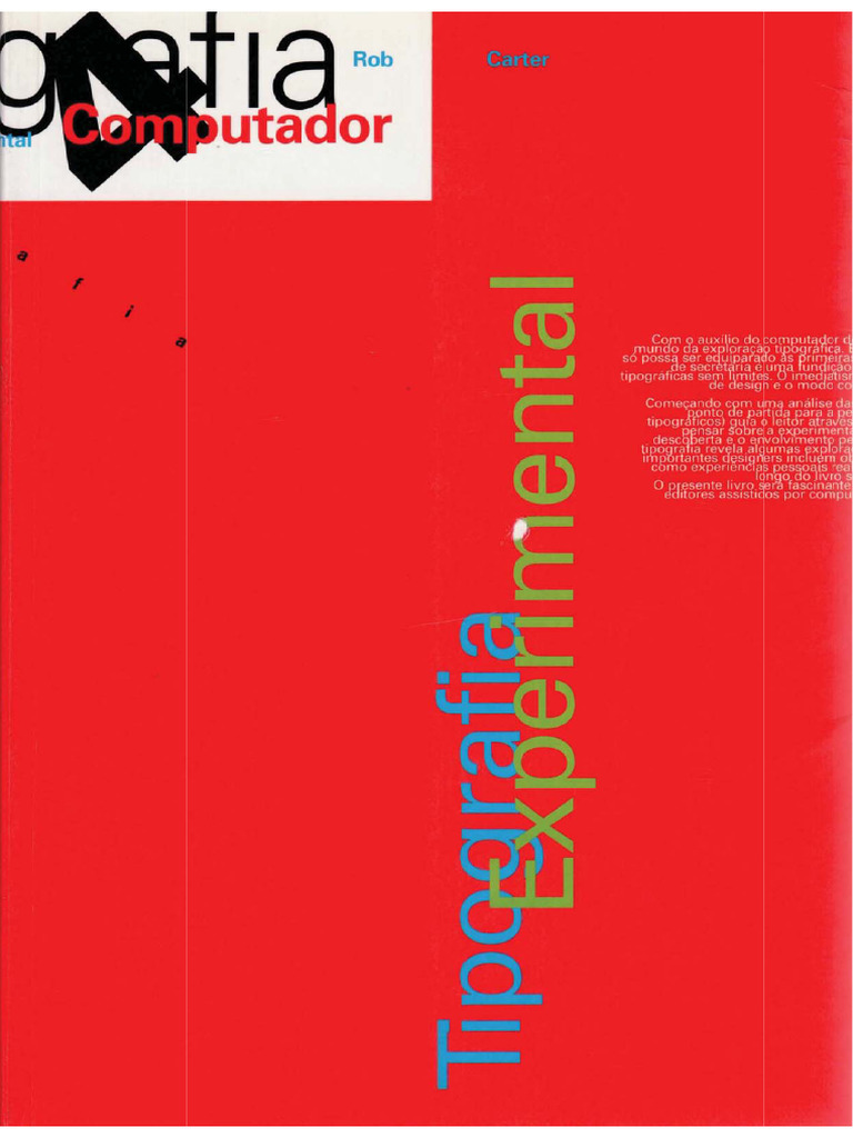 05 - Tipografia Experimental - Rob Carter | PDF