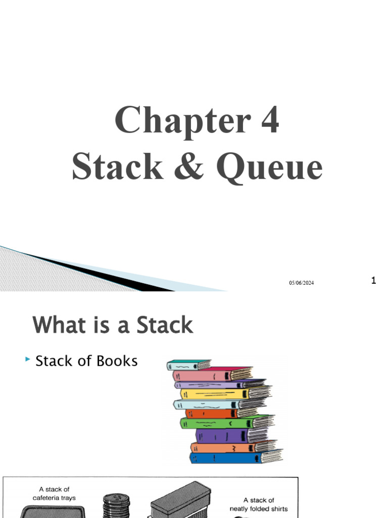 DSA-CH4 Stack and Queue | PDF | Queue (Abstract Data Type) | Computer ...