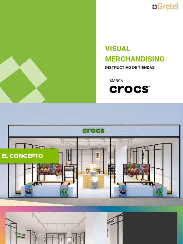 Visual Merchandising Mercadeo Crocs | PDF | Bienes de consumo