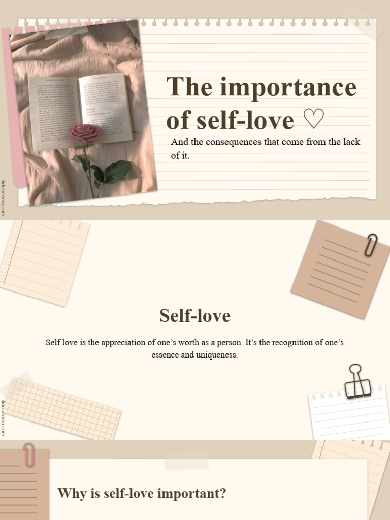 Self Love Presentation | PDF
