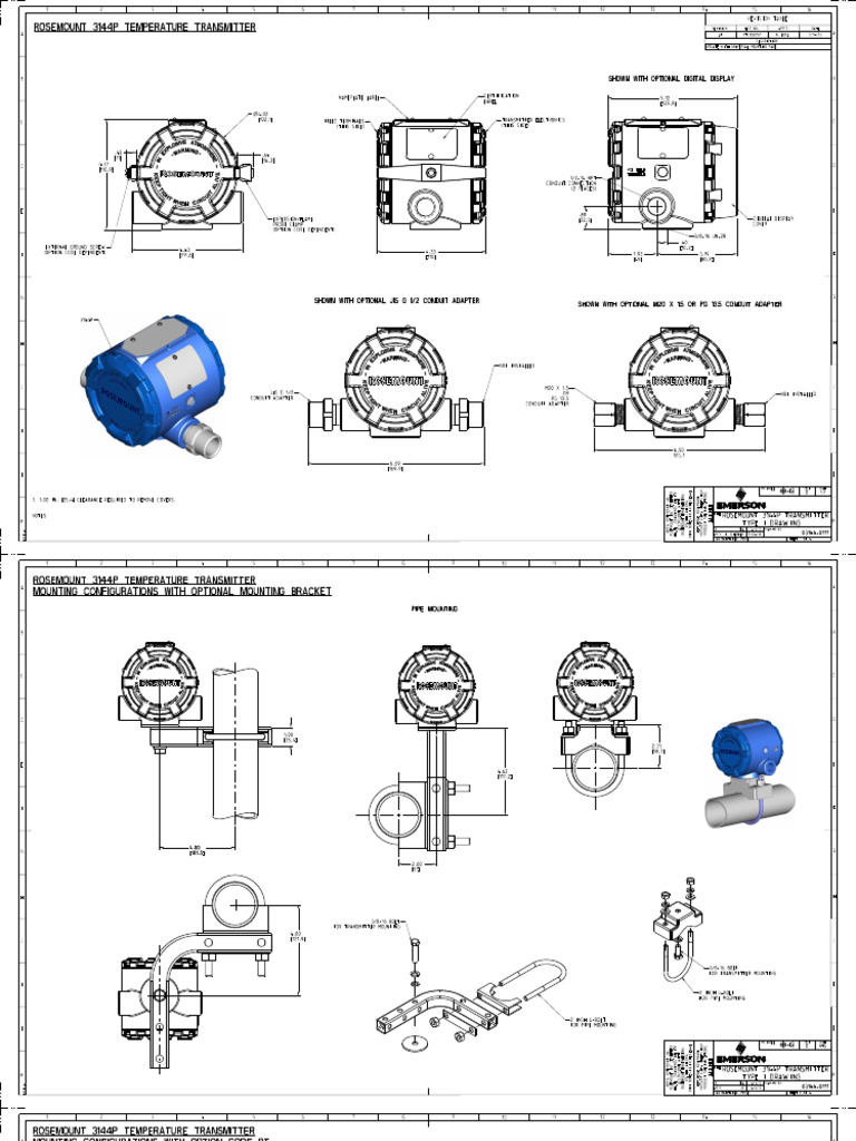 type-1-drawing-rosemount-3144p-temperature-transmitter-2d-pdf-en-73982 ...