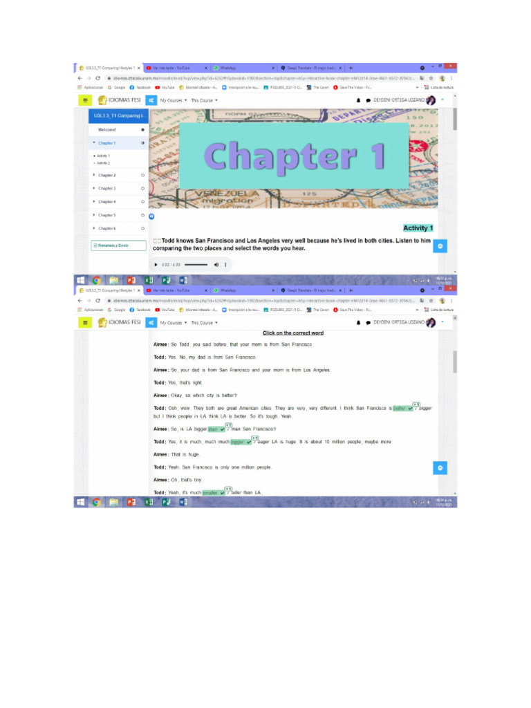 U3L3.3 - T1 Comparing Lifestyles 1 | PDF