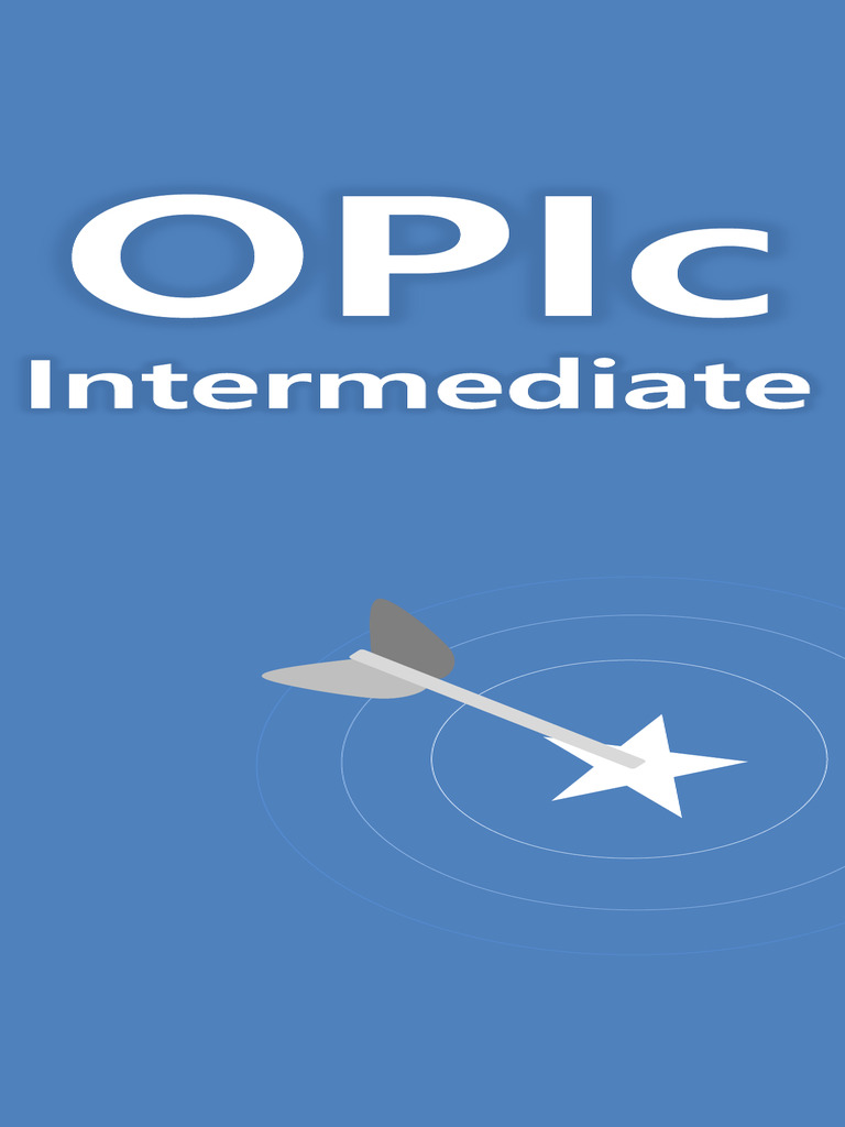 Online OPIc Intermediate | PDF | Coffeehouse | Survey Methodology