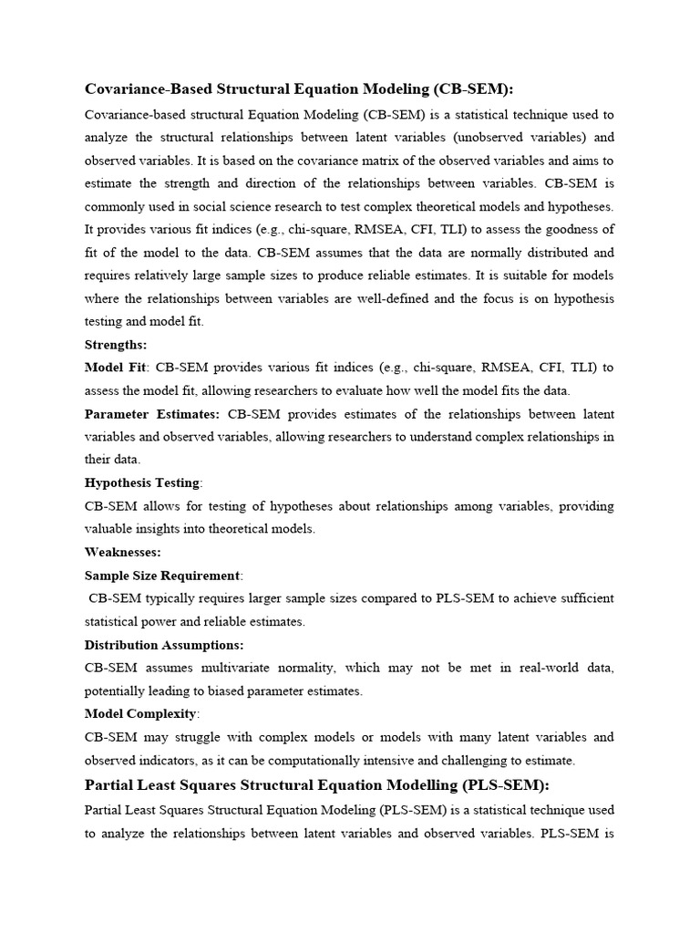 Co Variance | PDF | Structural Equation Modeling | Statistical Inference