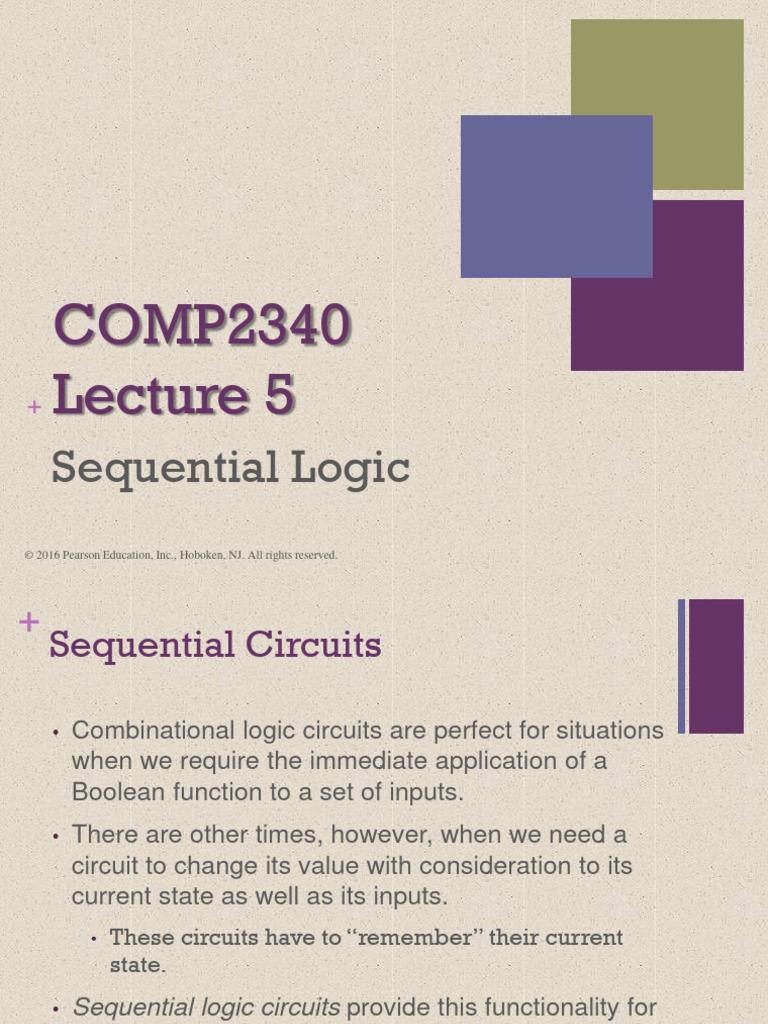 Sequential Digital Logic | PDF | Computer Science | Computer Architecture