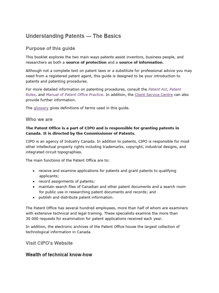 Apegbc Ppe Study Material PDF Patent Glossary Of Patent Law Terms