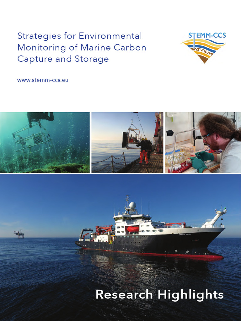 2020 Stemm Ccs Strategies For Environmental Monitoring Of Marine Carbon Capture And Storage