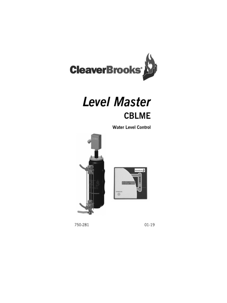 750-00281 Level Master Cleaver Brooks | PDF | Electrical Wiring | Relay