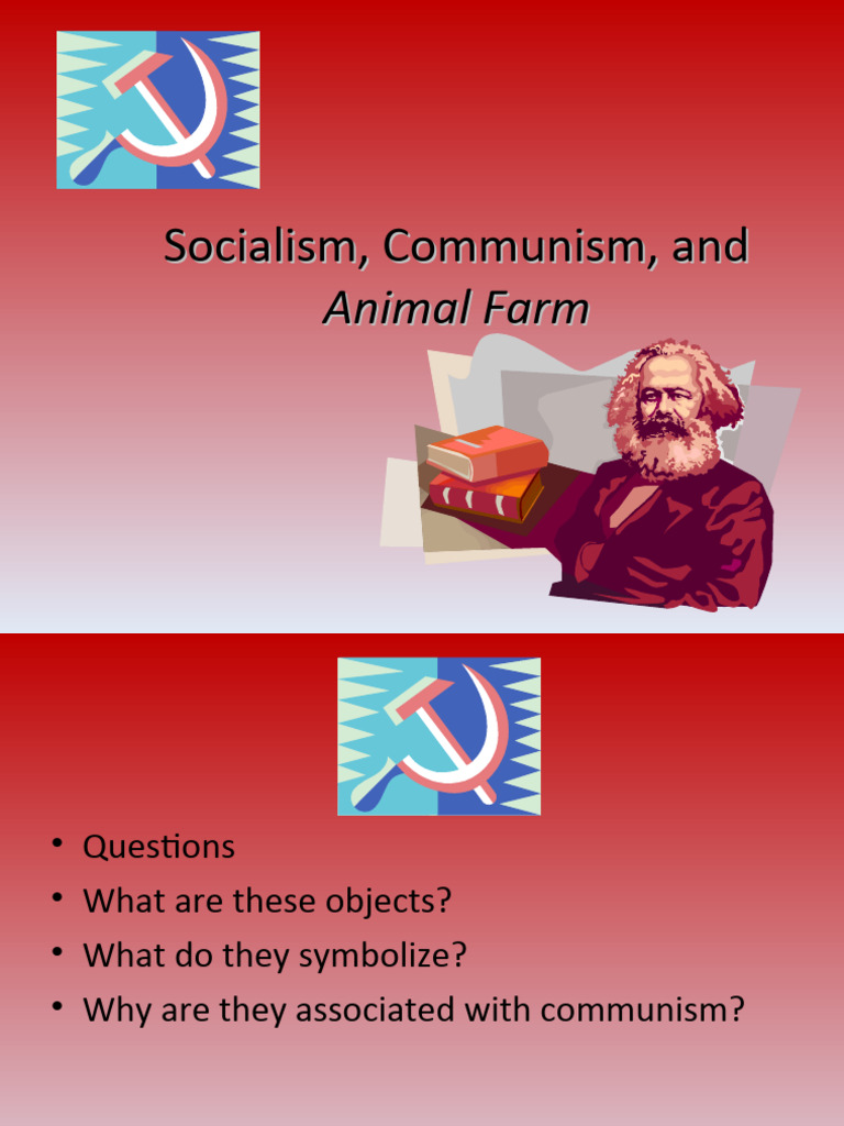 Socialism, Communism, and Animal Farm | PDF | Communism | Socialism