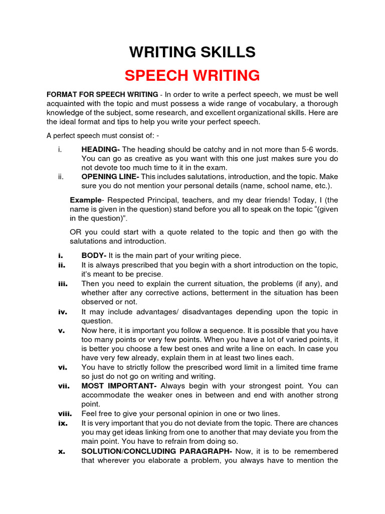 WRITING SKILLS | PDF | Cognitive Science | Human Communication