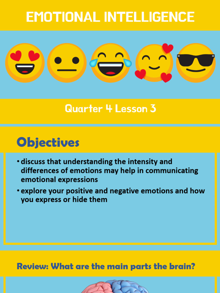 PerDev_Emotions | PDF | Emotional Intelligence | Emotions