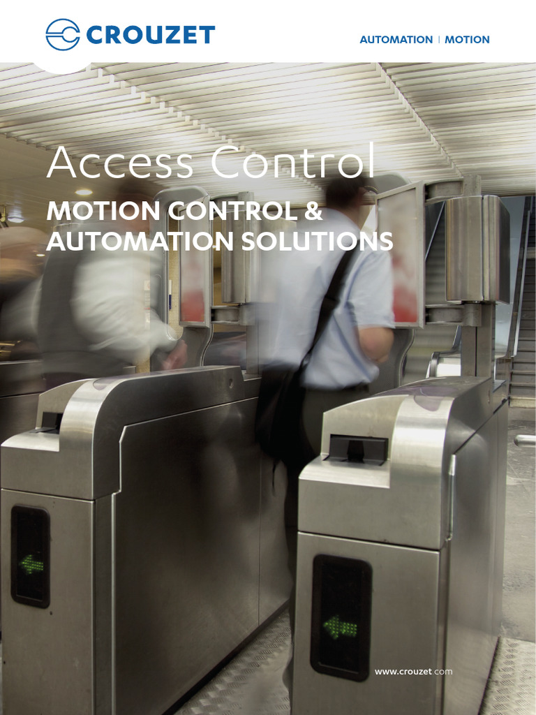 Crouzet Motion Automation Switches Access Control Catalog | PDF | Electric Motor | Automation