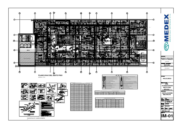 Plano HVAC Sexto Piso | PDF