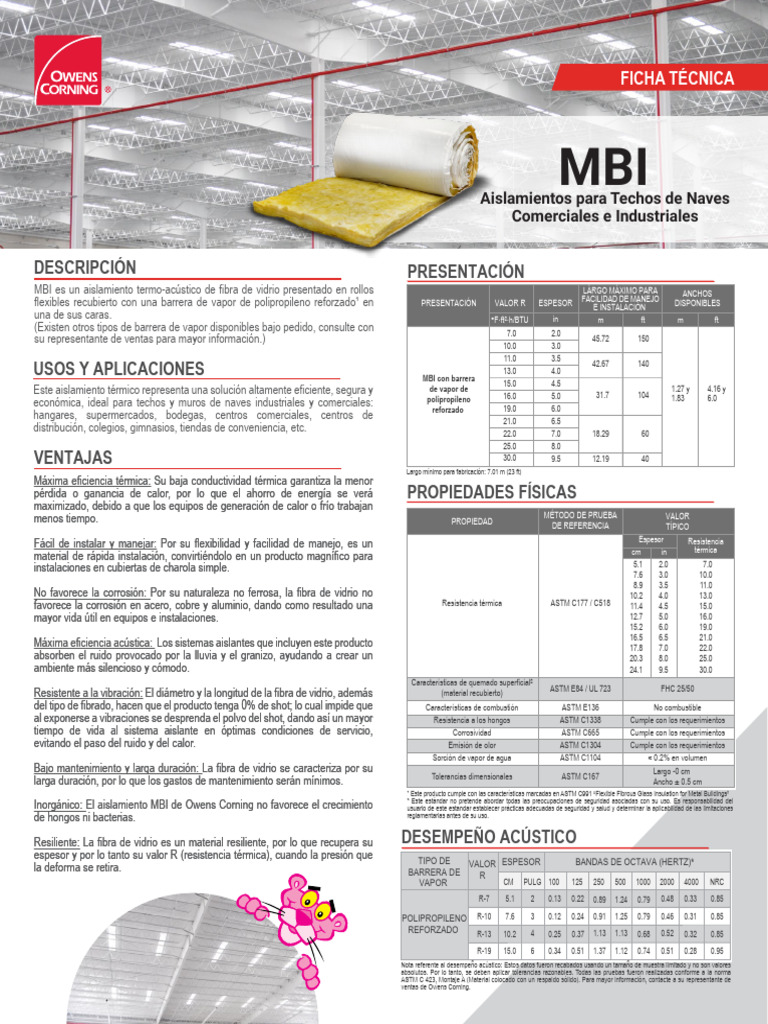 Ficha-Tecnica-MBI-2022 | PDF | Materiales