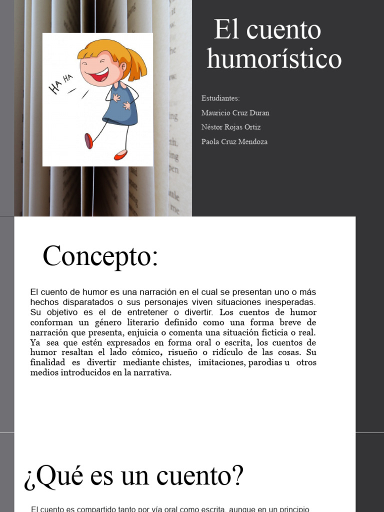 El Cuento Humorístico | PDF | Cuentos | Humor