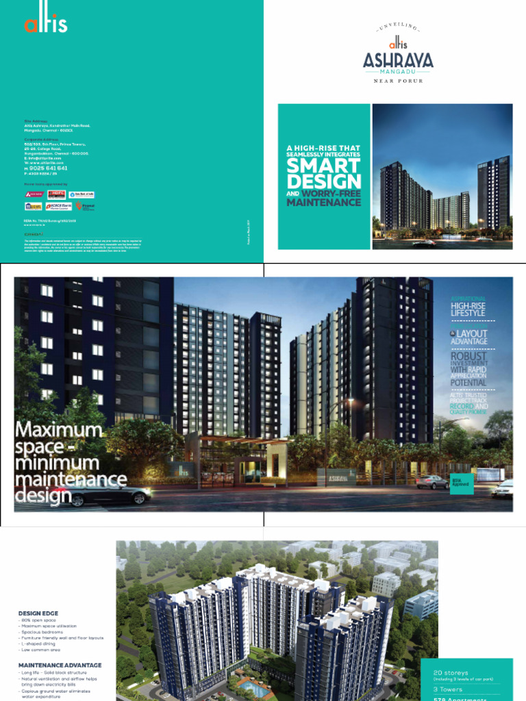 Altis Ashraya: Premium Apartment Brochure | PDF | Home