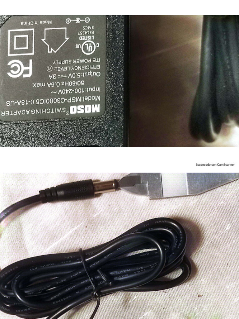 Adapter 5V 3A Mod-A50 | PDF