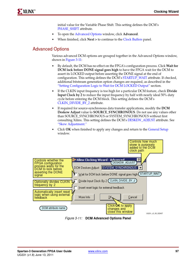 Phase - Shift Advanced Options Clock Buffers | PDF | Field Programmable Gate Array | Computer ...