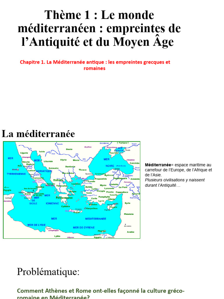 Chap. 1 Histoire Seconde | PDF | Empire romain | Auguste