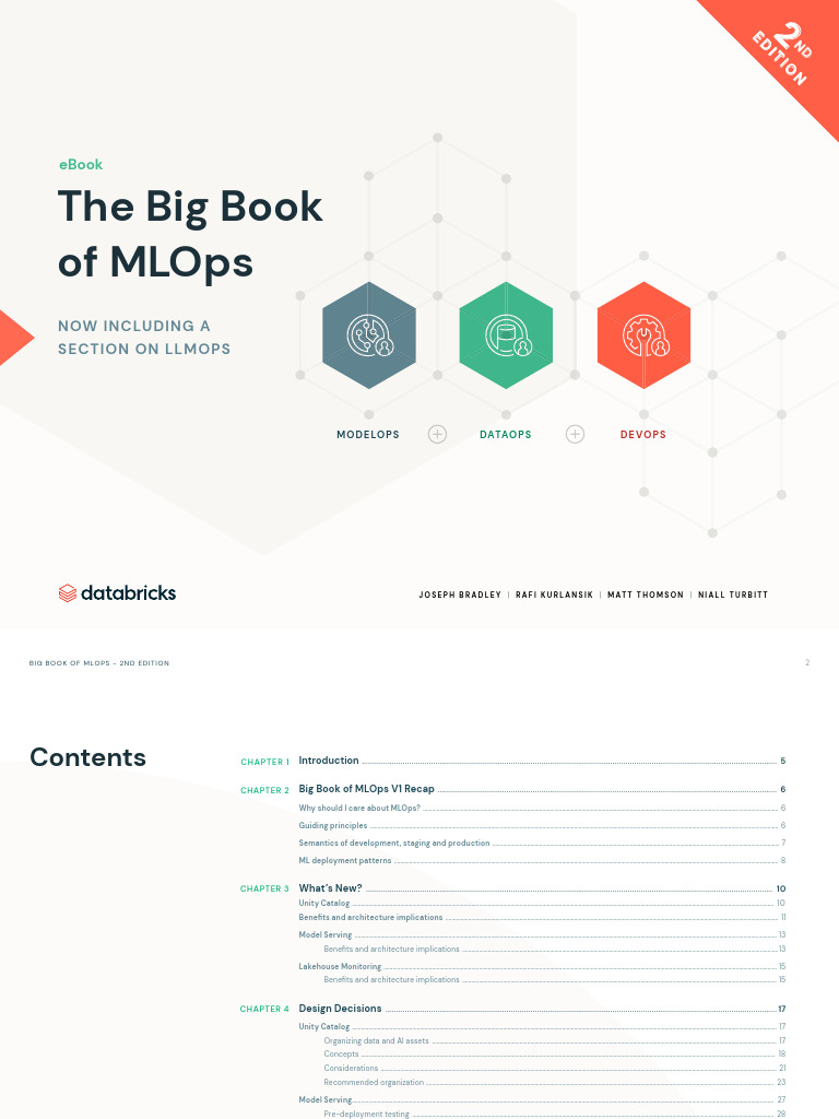 Big Book of MLOps 2nd Edition | PDF | Computing | Computer Science