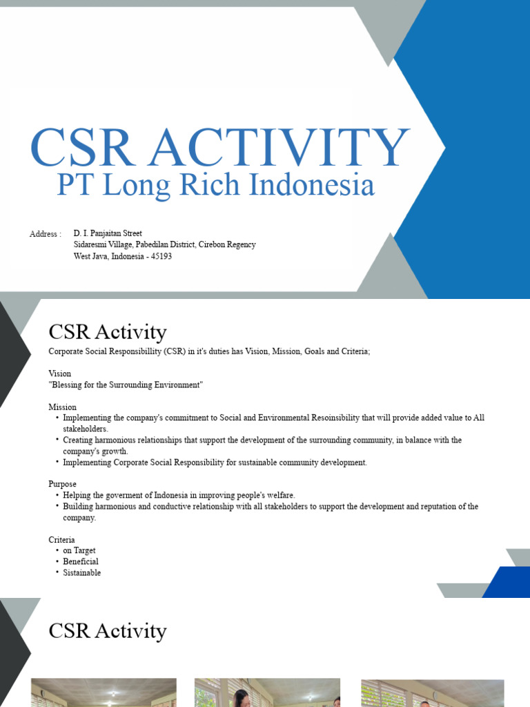 CSR 2024 | PDF