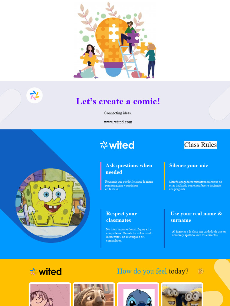 II CLASE 06 Let's Create A Comic | PDF