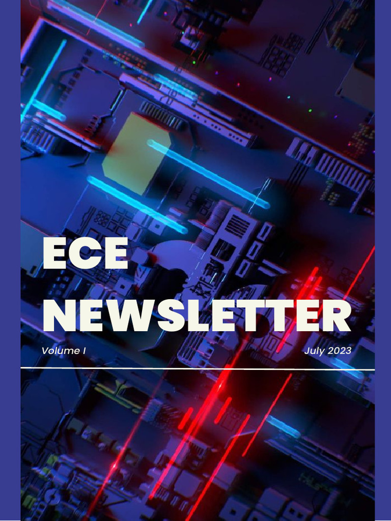 ECE Department Newsletter | PDF | Internet Of Things | Electronic ...