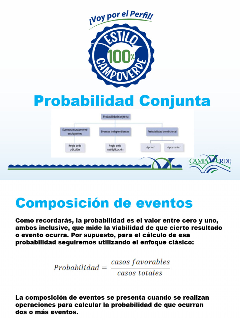 Probabilidad Conjunta y Eventos | PDF | Probabilidad | Teoría de ...