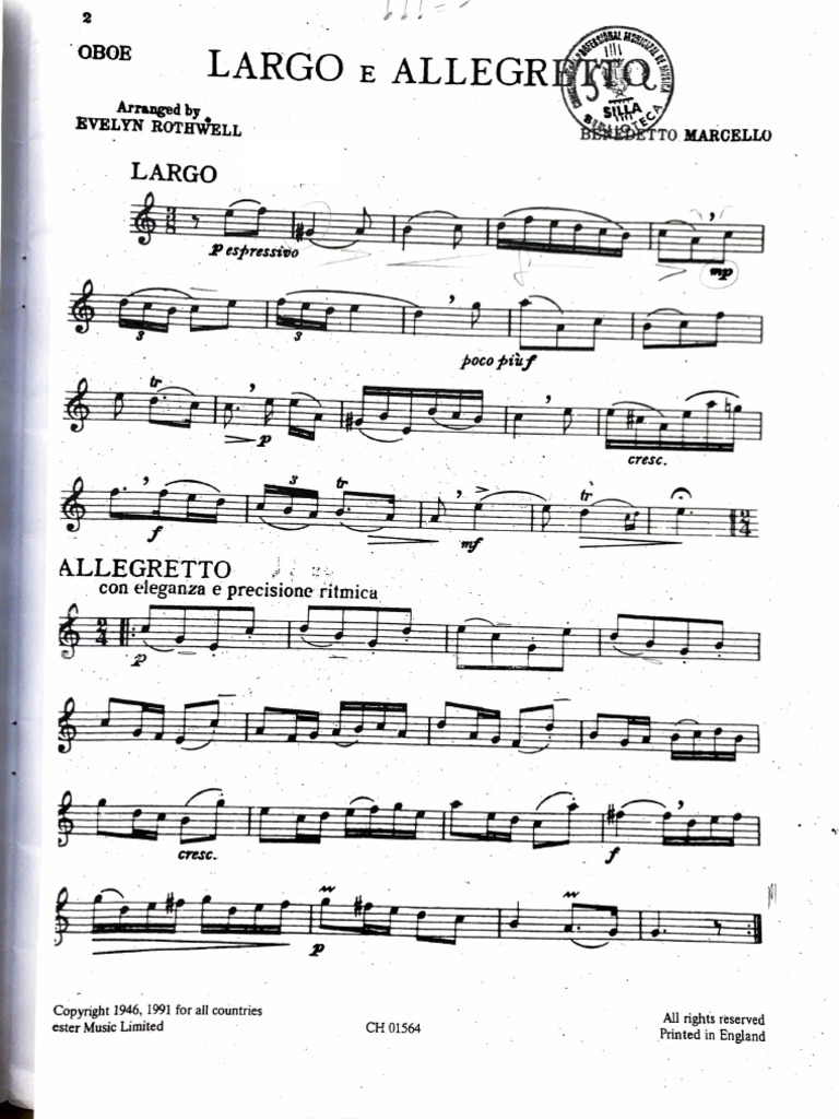 Largo y Allegro | PDF