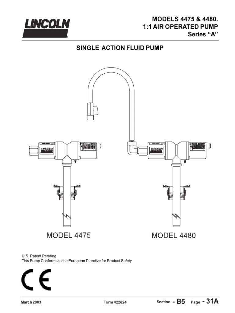 4475 pump | PDF | Pump | Valve