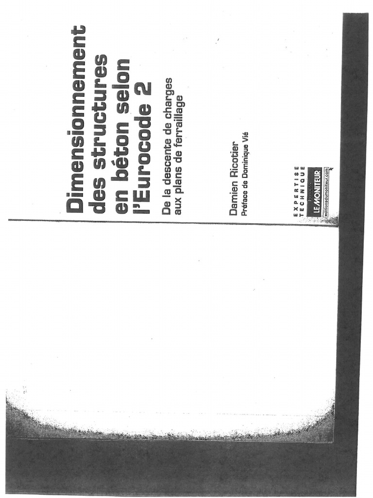 Eurocode 2 - Dominique Vié | PDF