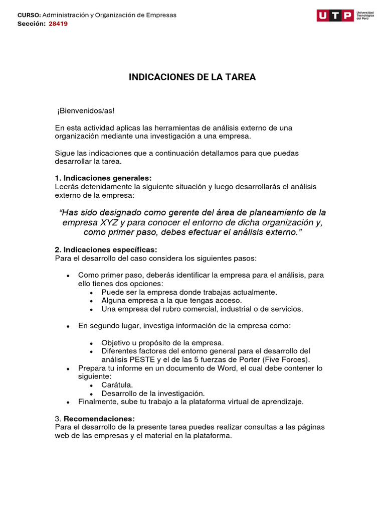 Semana 01tema 02 Tarea Luis Rivera | PDF | Business | Marketing